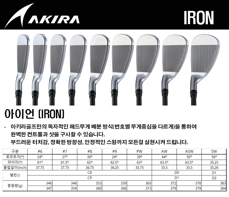 AKIRA GOLF KOREA 아키라골프